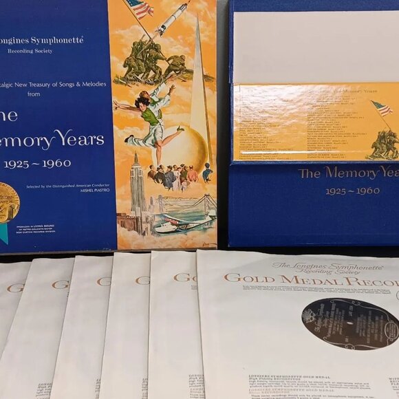 Media | Longines Symphonette The Memory Years 1925196 7 Record Box Set ...